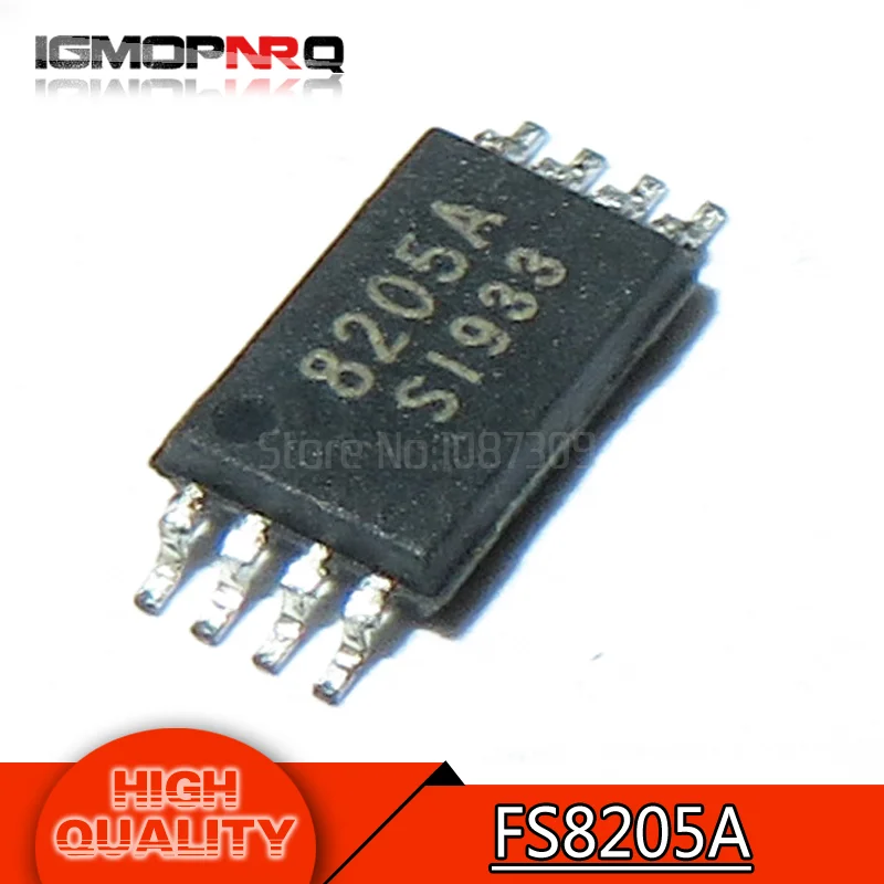 100PCS free shipping DW01 FS8205A FS8205 lithium battery protection IC ...