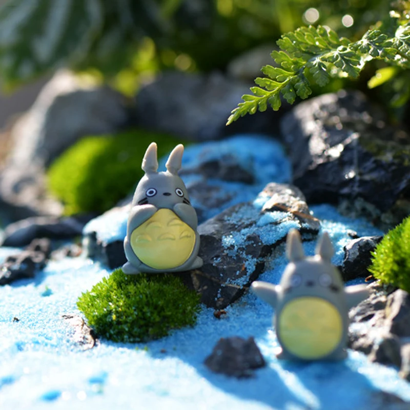 Hayao Miyazaki Mini Cute Totoro Creative Crafts Micro Fairy Garden ...