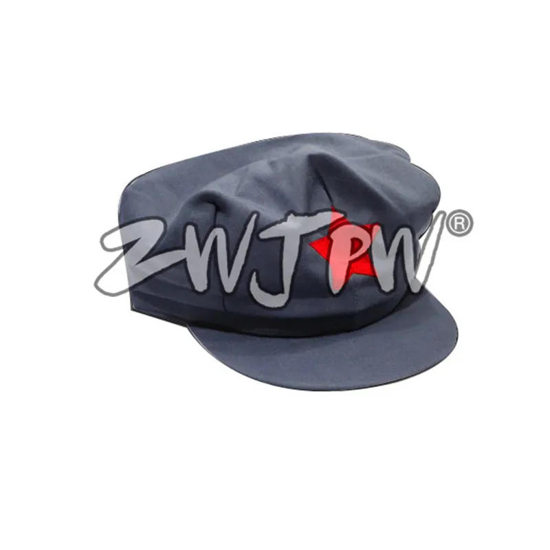 WWII WW2 Chinese Army Hat Red Army Cap Military Camping Hiking ...