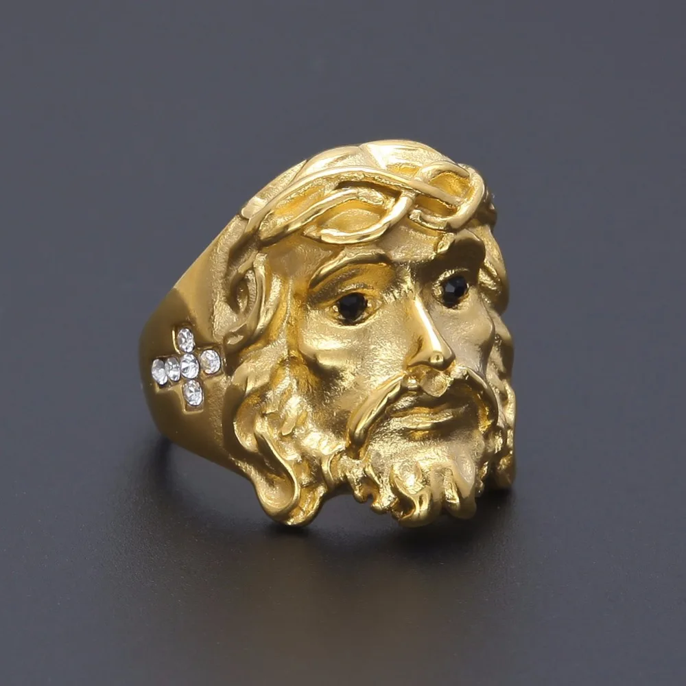 Online Buy Wholesale jesus face ring from China jesus face ring ...