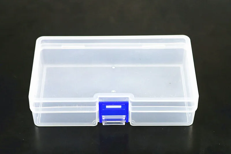 1x-Mini-Durable-Plastic-Clear-Transparent-With-Lid-Collection-Jewelry ...