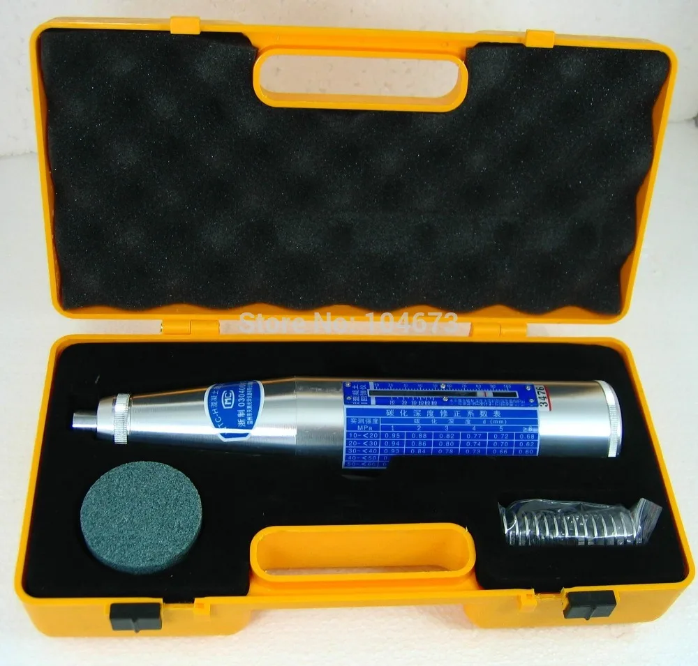 fast shipping Concrete Rebound Hammer Tester Resiliometer Schmidt ...