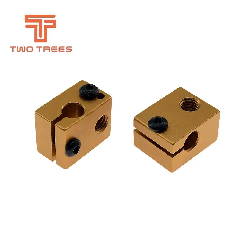 Aluminium V6 Heat Block For V5 V6 J-head Extruder HotEnd 3D Printers ...