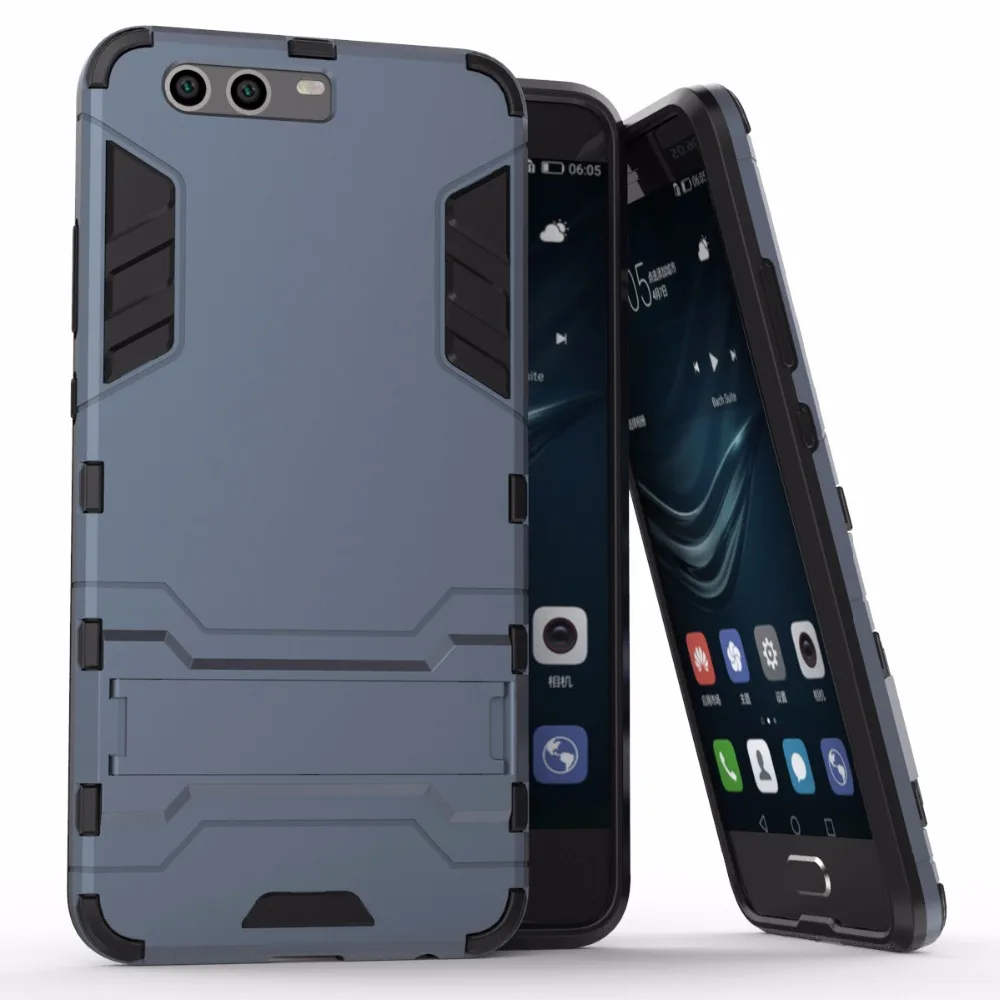 Guard Cover Case For Huawei P10 Plus Shockproof Rubber Robot Armor ...