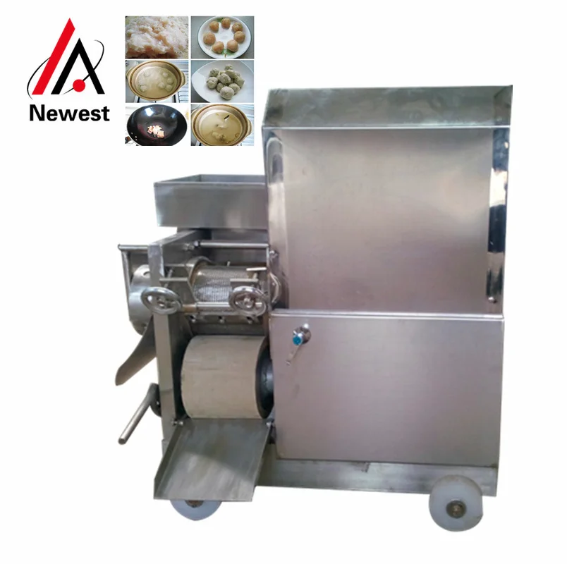 Fish Flesh Separator and Bone Separating Machine/ fish flesh collector ...