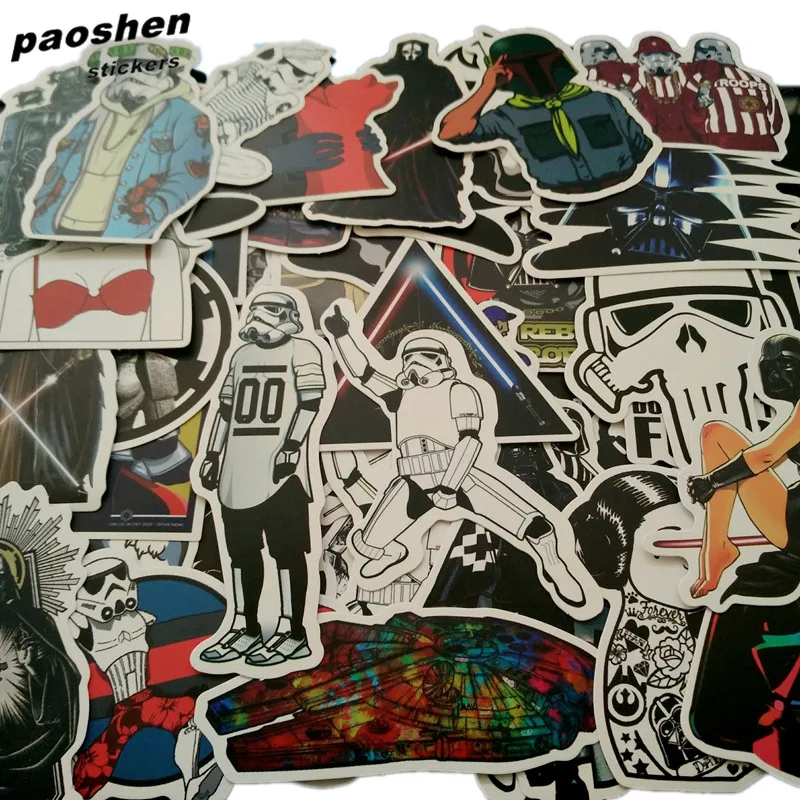 100pcs/lot Very Cool Styling Luggage Decal Toy The Stickers For Car Pvc ...