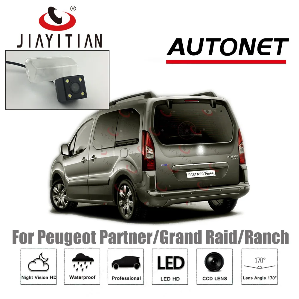 Jiayitian Rear Camera For Peugeot Partner Tepee/grand Raid/ranch ...