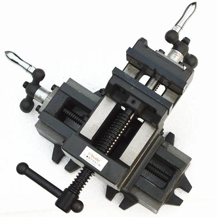 6"Heavy vise precision cross vice parallel jaw vice cross slide ...