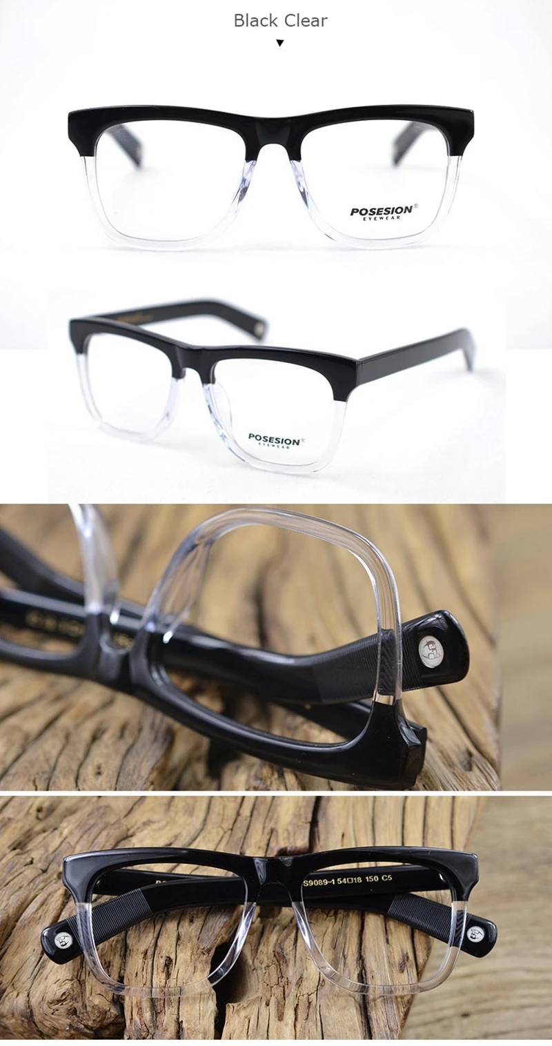 POSESION оправа для очков Мужская Женская винтажная Близорукость ...