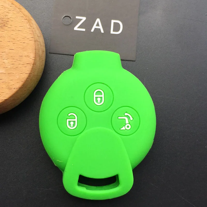 3 кнопки силиконовый резиновый автомобильный брелок чехол для Benz ...