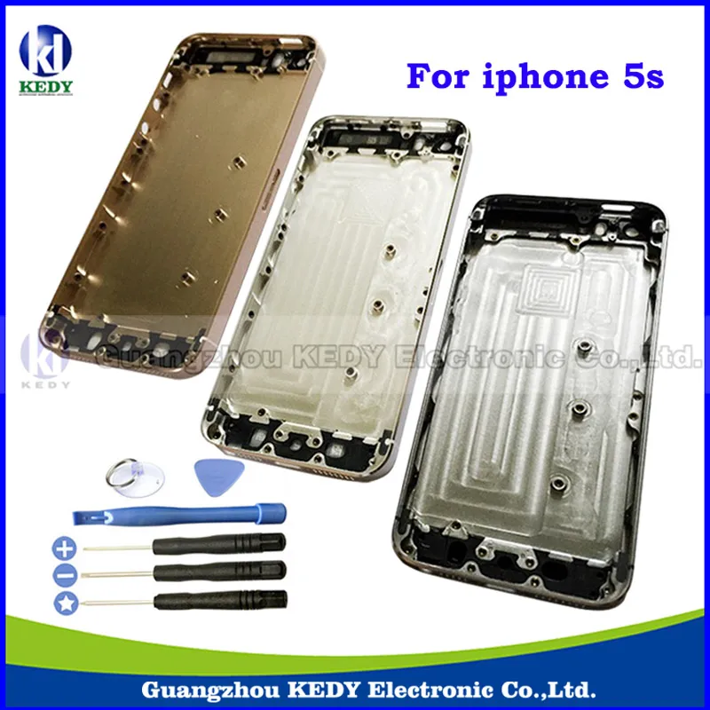 1pcs Original Back Housing Assembly for iPhone 5s Housing Battery Cover ...