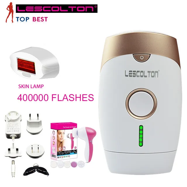 IPL Depiladora Laser Machine LESCOLTON T002 for Women Hair Removal Body ...