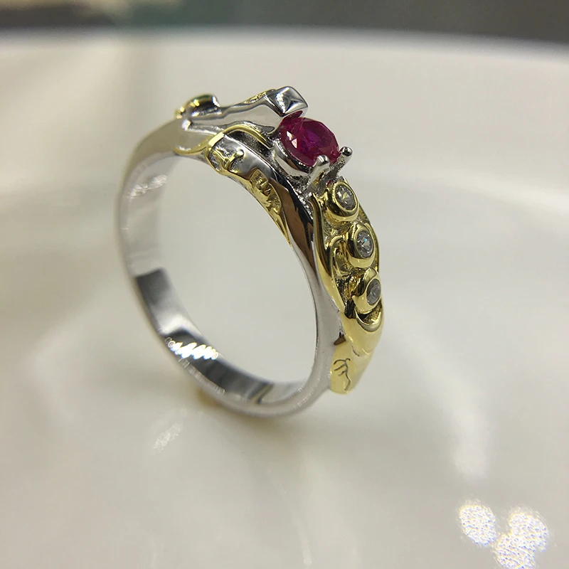 Lol Game Theme Jewelry Ring Khada Jhin S925 Sliver Sterling Ring Free ...