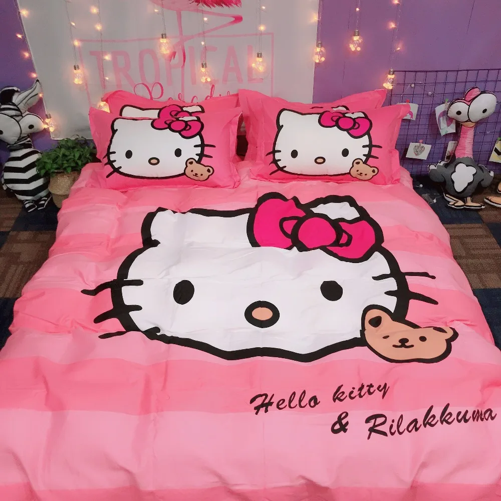 Blue Hello Kitty Bedroom