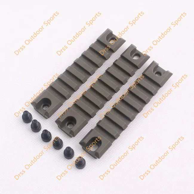 Drss Good Quality Airsoft G36C Picatinny Rail Set (3PCS) G36 Rail ...