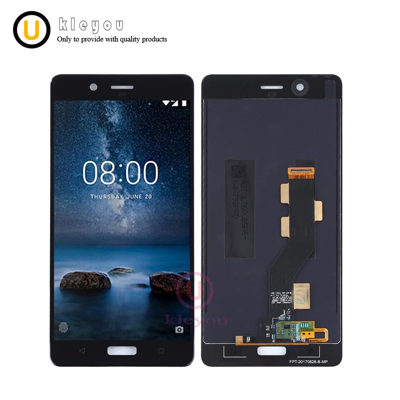 Tested Original For Nokia 8 LCD Display Screen with Touch Screen ...