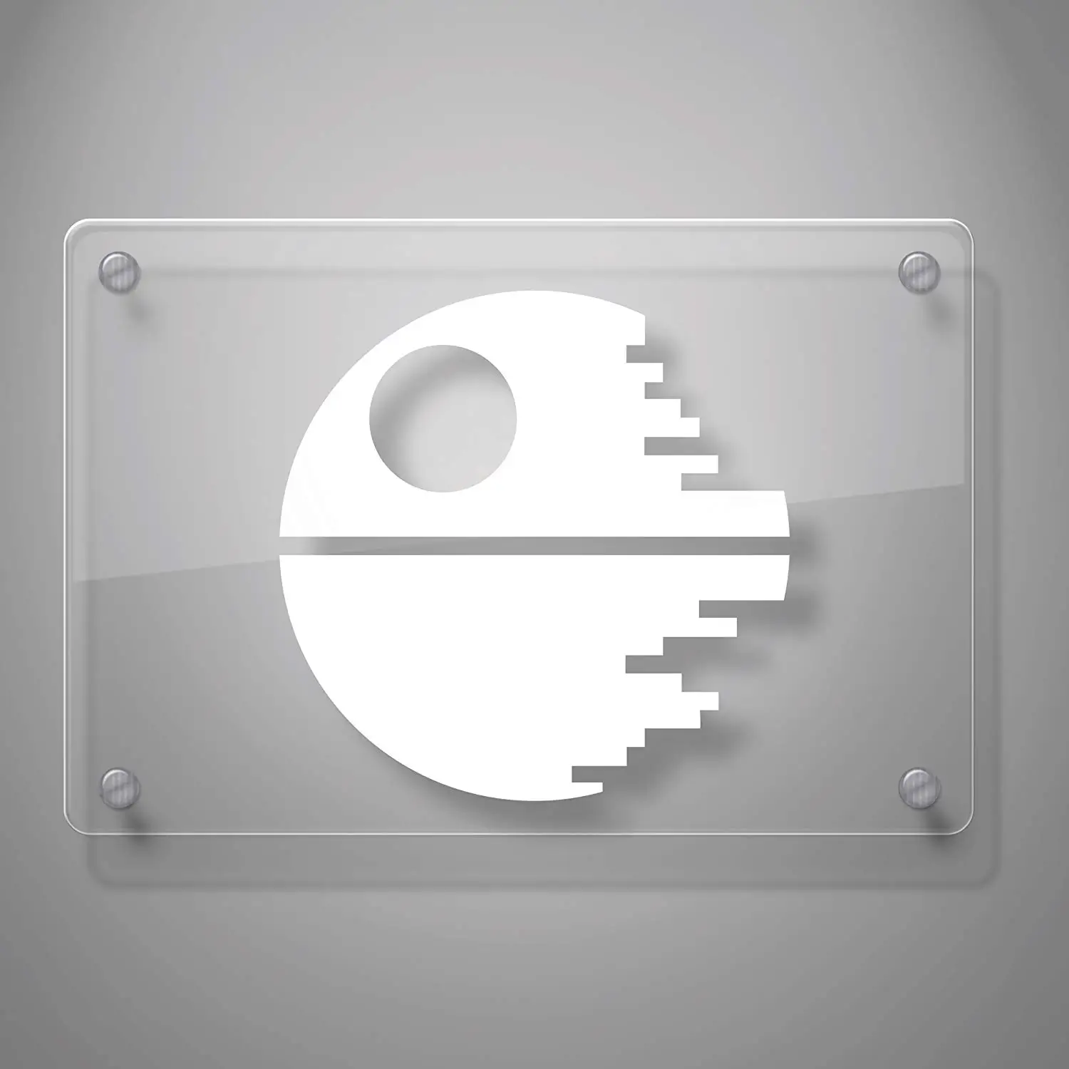 Death Star Inspired By Star Wars Decal Sticker for Car Window Laptop ...
