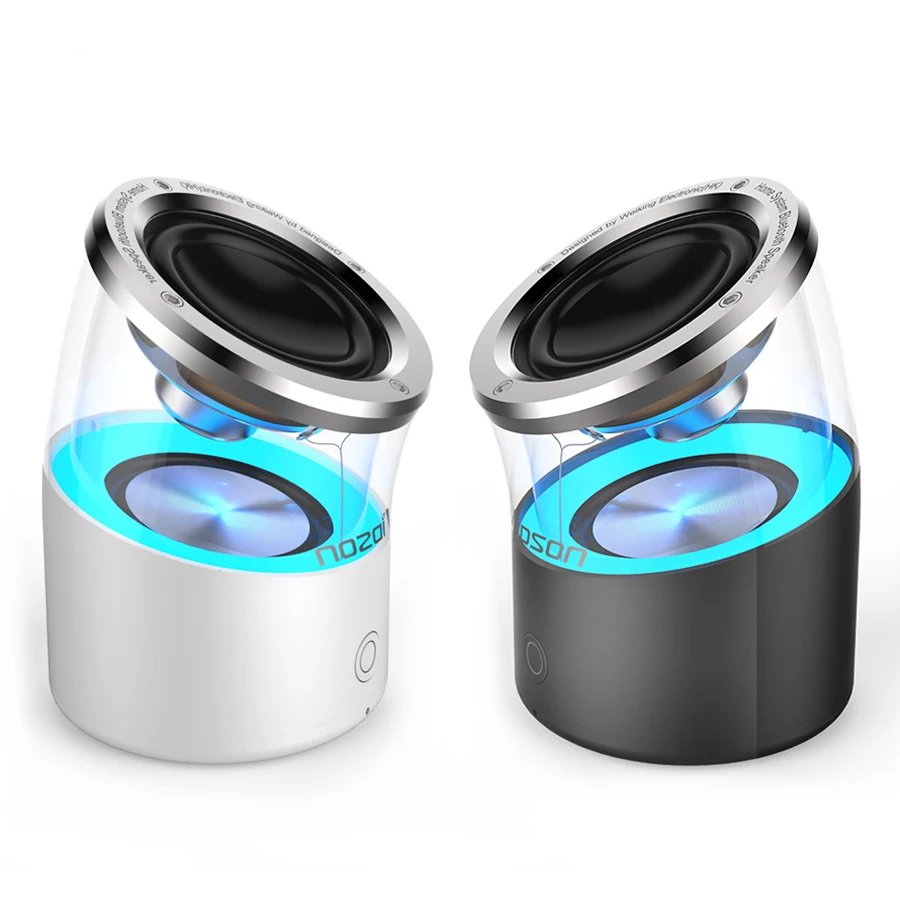 Vidson Altavoces i3 TWS transparentes, altavoz con Bluetooth 4,2, tubo ...