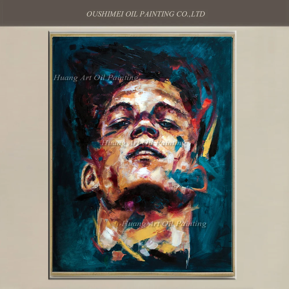 Painting Abstract Face Painting Minimalistic Faces Portrait Painting ...