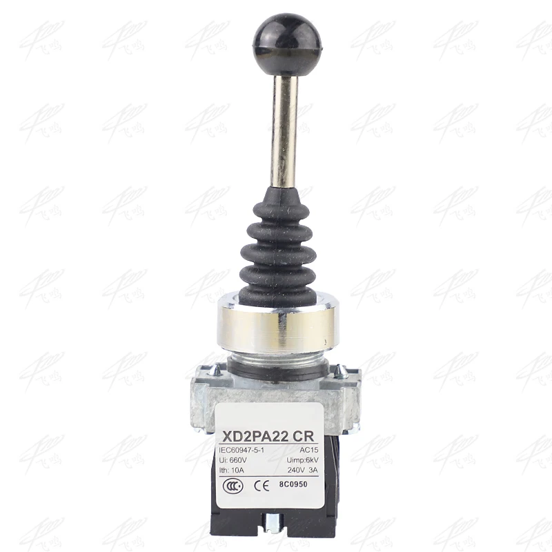 XD2PA22 CR 2 Position 2NO 22mm Joystick Switch Momentary Cross Button ...