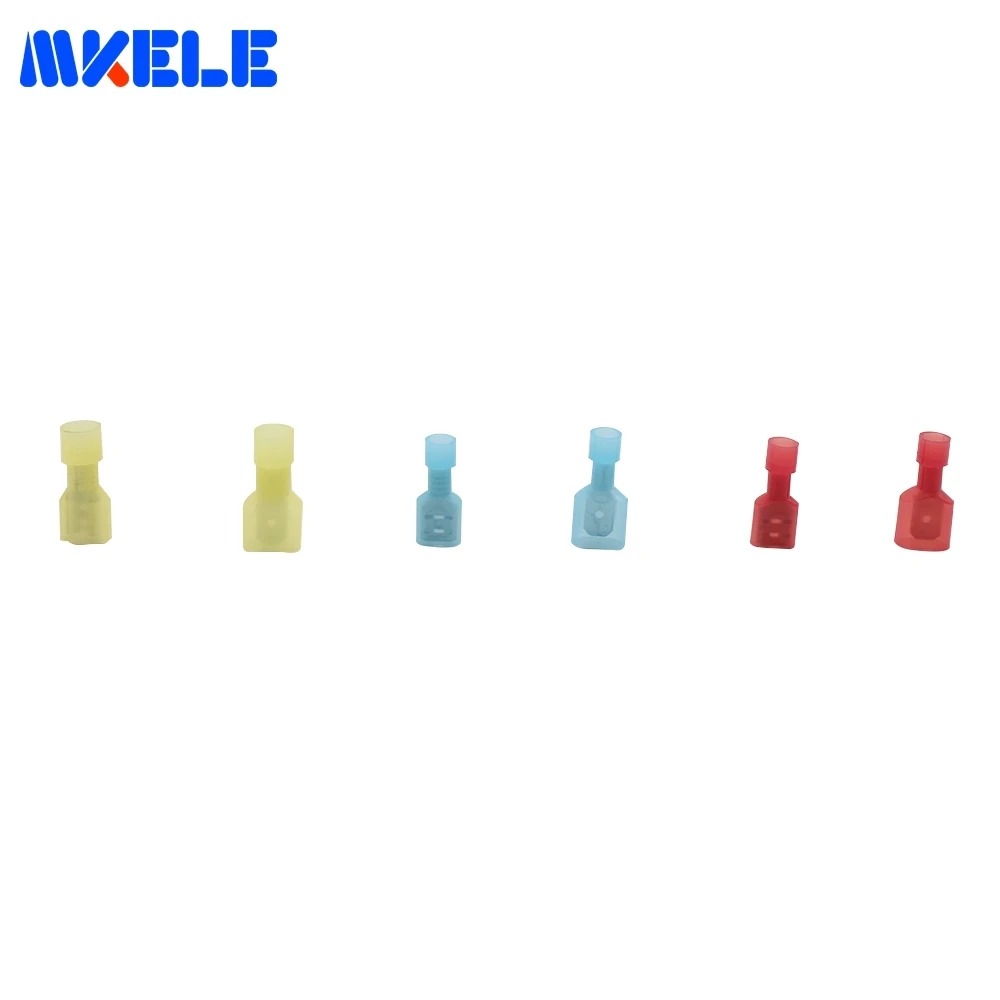 Insulated Spade Terminal Block Connector Electrical Terminals 180pcs ...