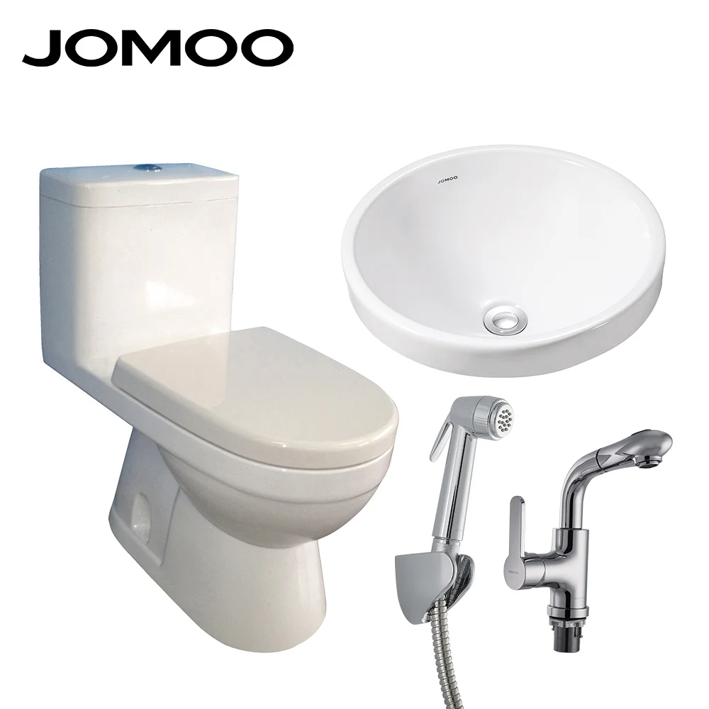 Jomoo Sanitary Set Self-cleaning Glazing Toilet Durable Seat One Piece ...