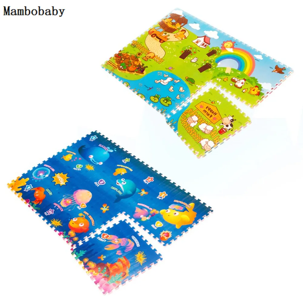 מוצר - Mambobaby Baby Crawling Play Creeping Mat Climb Pad Puzzle Split ...