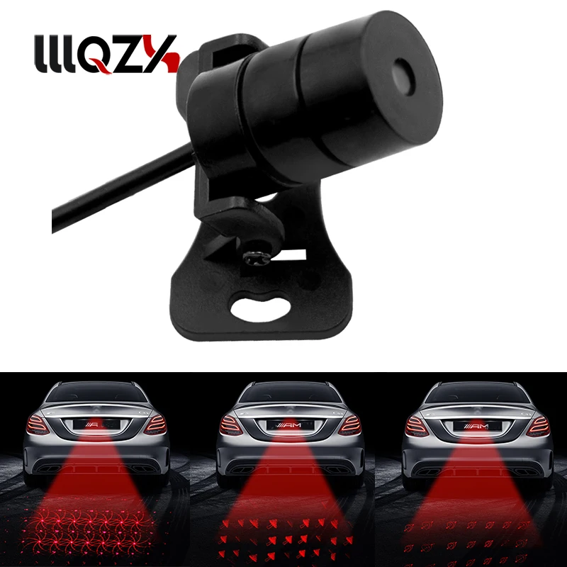 2018 Auto Led Laser Mistlamp Anti Botsing Achterlicht Auto Moto Remmen ...