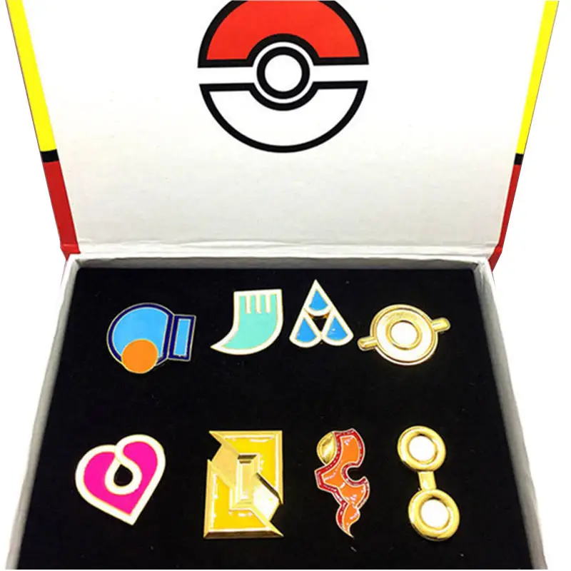Pokemon Gym Badges Kalos
