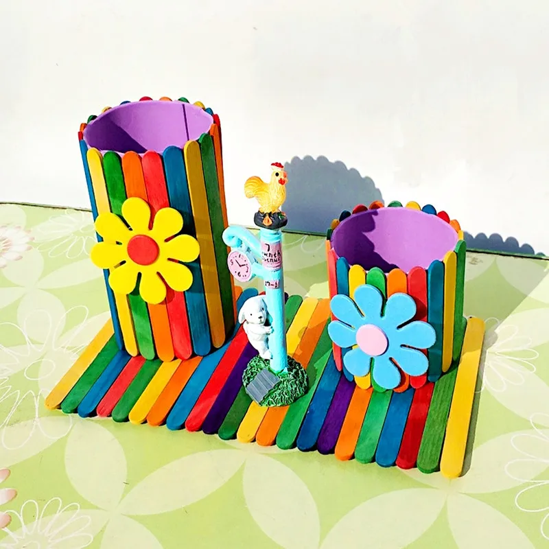 Model-Pen-Container-Kindergarten-Children-Handmade-Material-Package-DIY ...