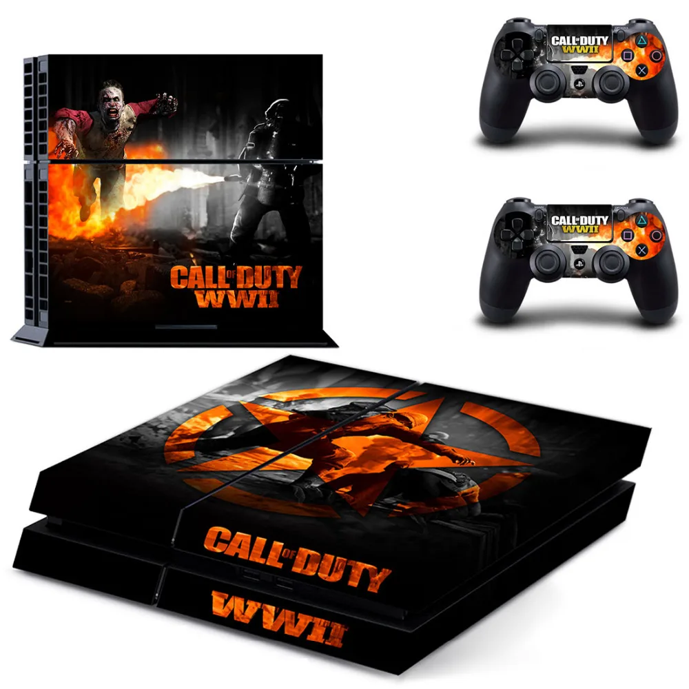 Call of Duty WWII PS4 Skin Sticker - ConsoleSkins.co