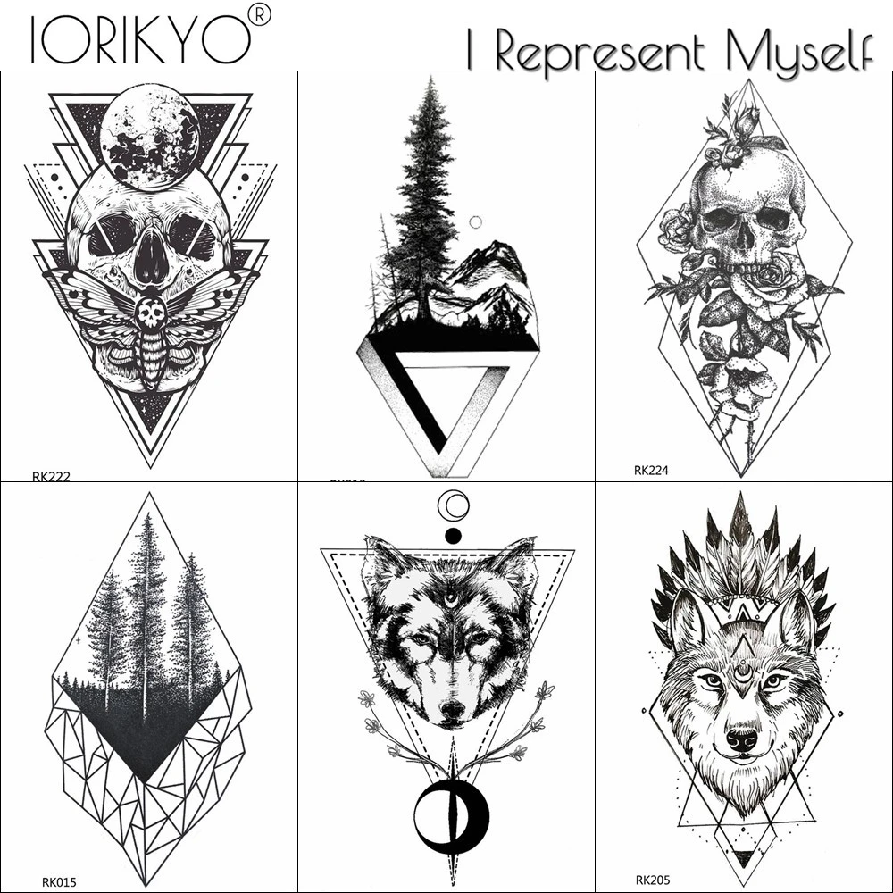 Geometric Wolf Body
