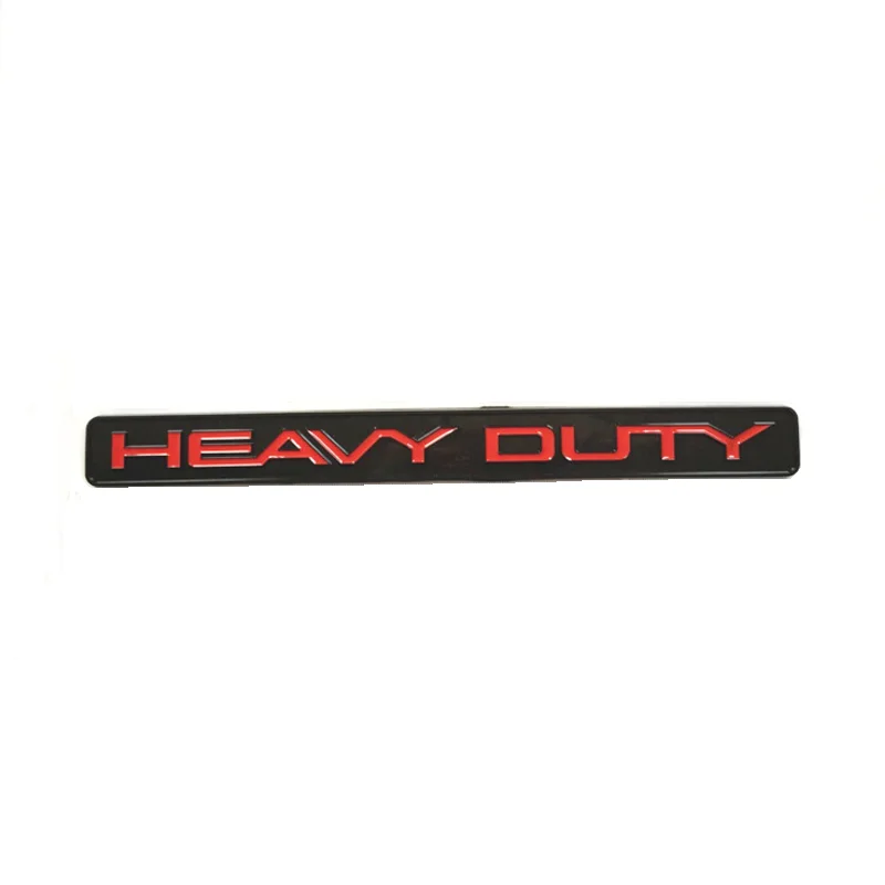 ABS Black HEAVY DUTY Car Black Sticker Emblem Badge Logo - buy at the ...