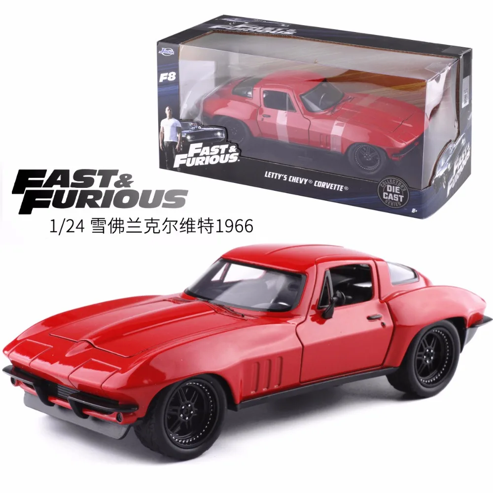 JADA 1:24 Advanced alloy car model high simulation Chevrolet Corvette ...