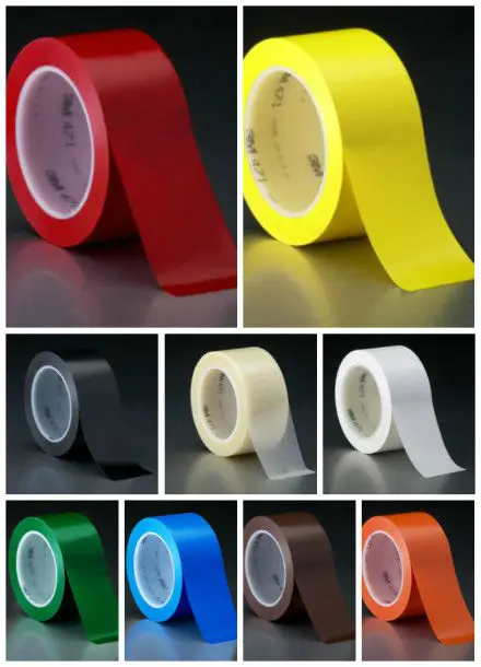 3M 471 pvc floor/safety marking tape/hazard warning tape 25.4mmX33M ...