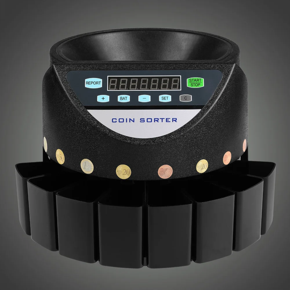Aliexpress.com : Buy Automatic Electronic Money Sorter & Coin Counter ...
