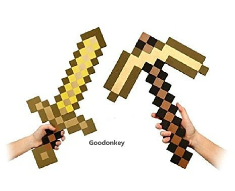 Minecraft Foam Gold Sword