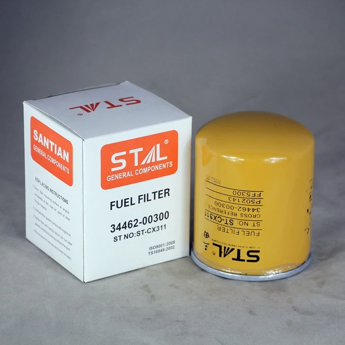 High Quality 34462 00300 KS596 4 P502143 FF5300 Excavator Fuel Filter ...