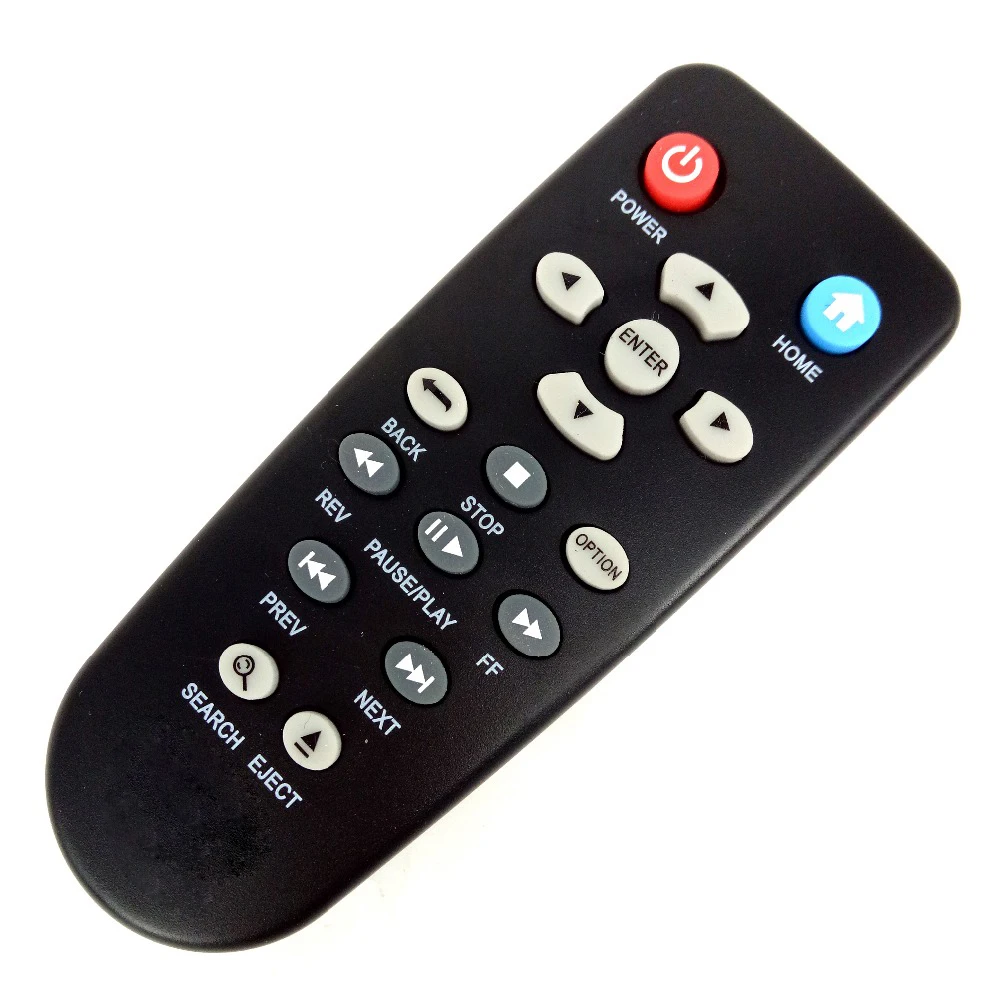 New Replacement Remote Control For Western Digital Wd Elements Tv Hd ...