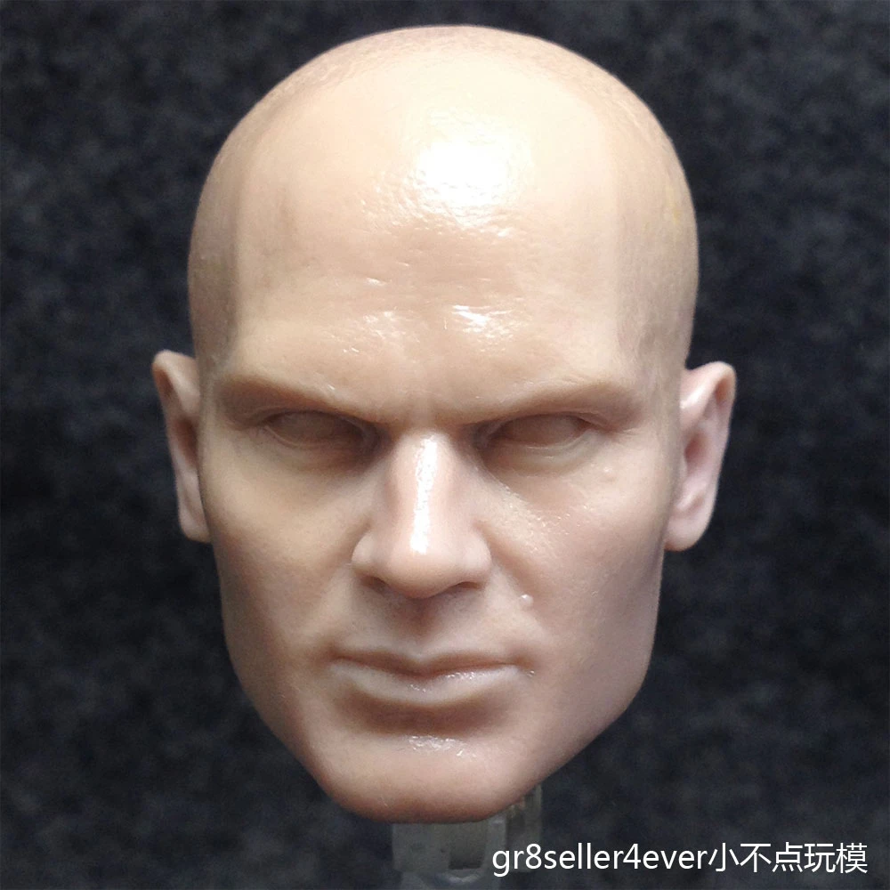 1/6 Scale Custom Blank Head Sculpt Hitman Agent 47 Fit 12'' Figure Body ...