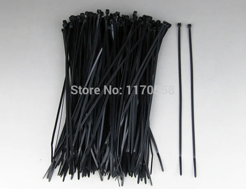 Nylon cable zip wholesale 4*300mm Plastic self locking cable tie straps ...