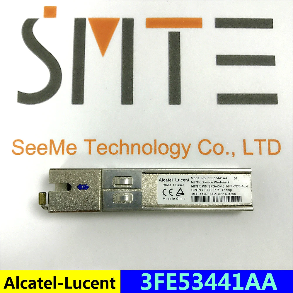 Alcatel Lucent 3FE53441AAแหล่งPhotonics SPS 43 48H HP CDE AL 2 GPON OLT SFP B + Ctemp Optical ...