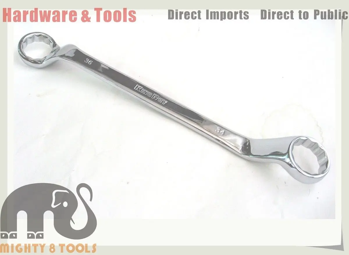 Industrial Quality Jumbo Double Offset Ring Spanner Individual: 30x36 ...