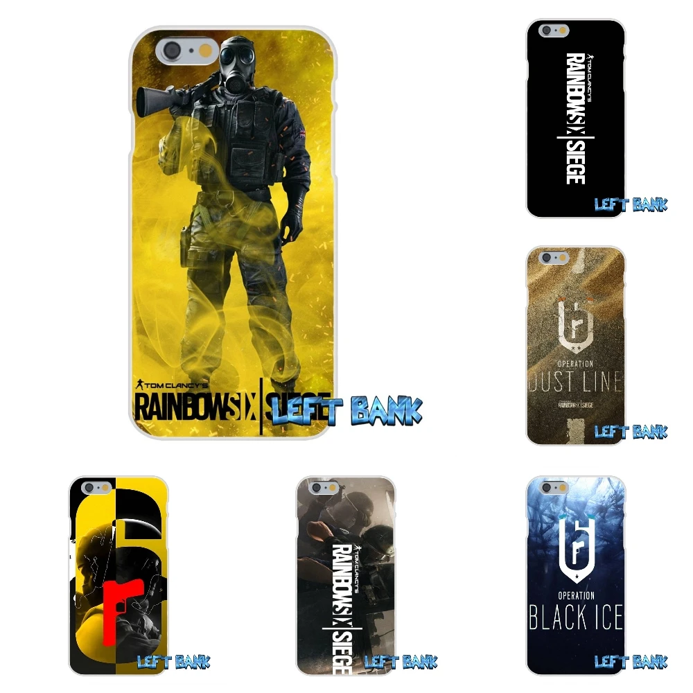 rainbow six siege logo Soft Silicone TPU Transparent Cover Case For ...