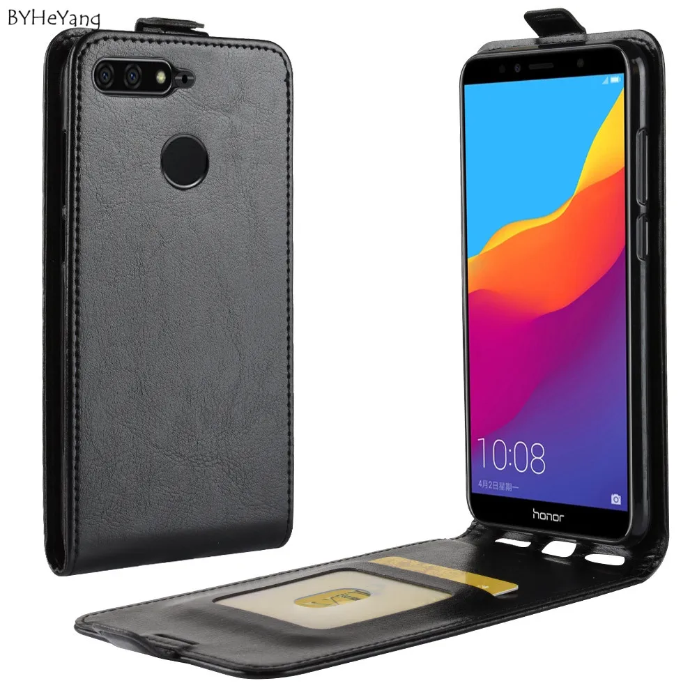 BYHeYang For Huawei Honor 7A Pro Case 5.7'' Flip Protective Skin Wallet ...