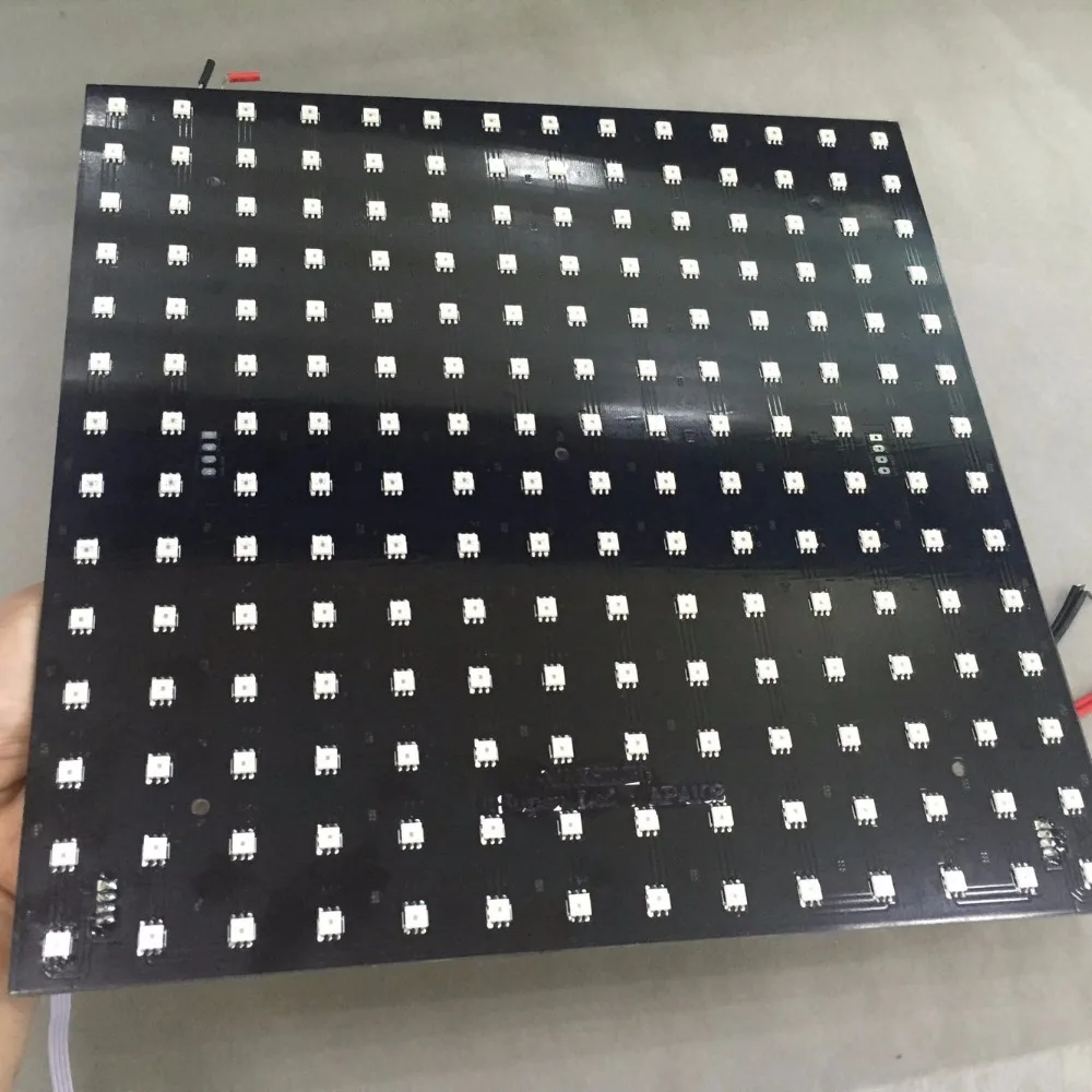 SK9822 P20mm addressable full color RGB indoor LED Display unit panel ...