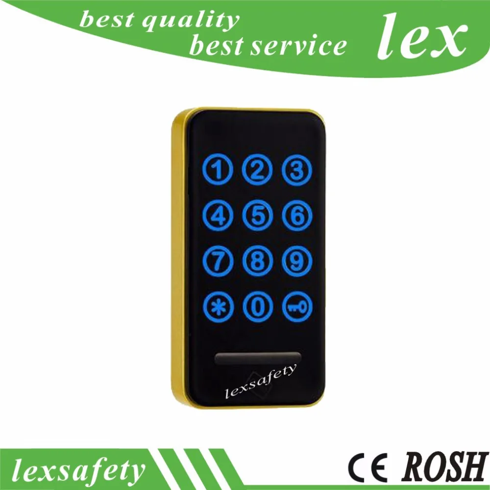 Metal Rfid Card Key Password Lock Touch Keypad Digital Electronic ...