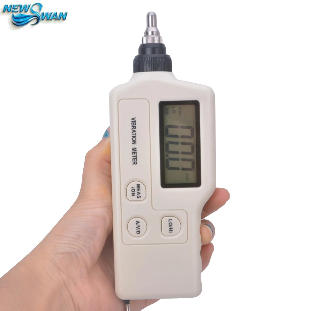 แบบพกพาดิจิตอล Vibrometer Vibration Meter เครื่องวิเคราะห์เครื่องทดสอบ ...