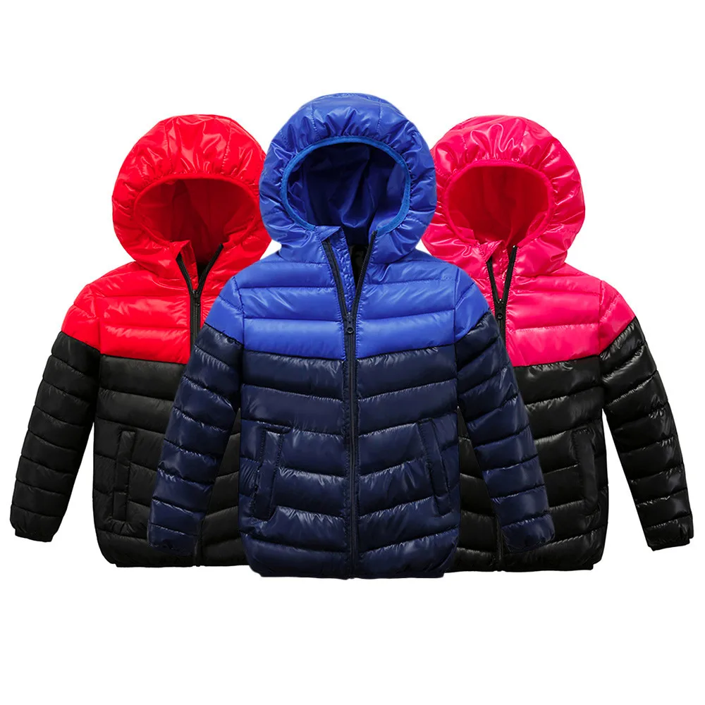 Kids Clothes Children Warm Outerwear Coats Chlidren Boys Winter Warm ...