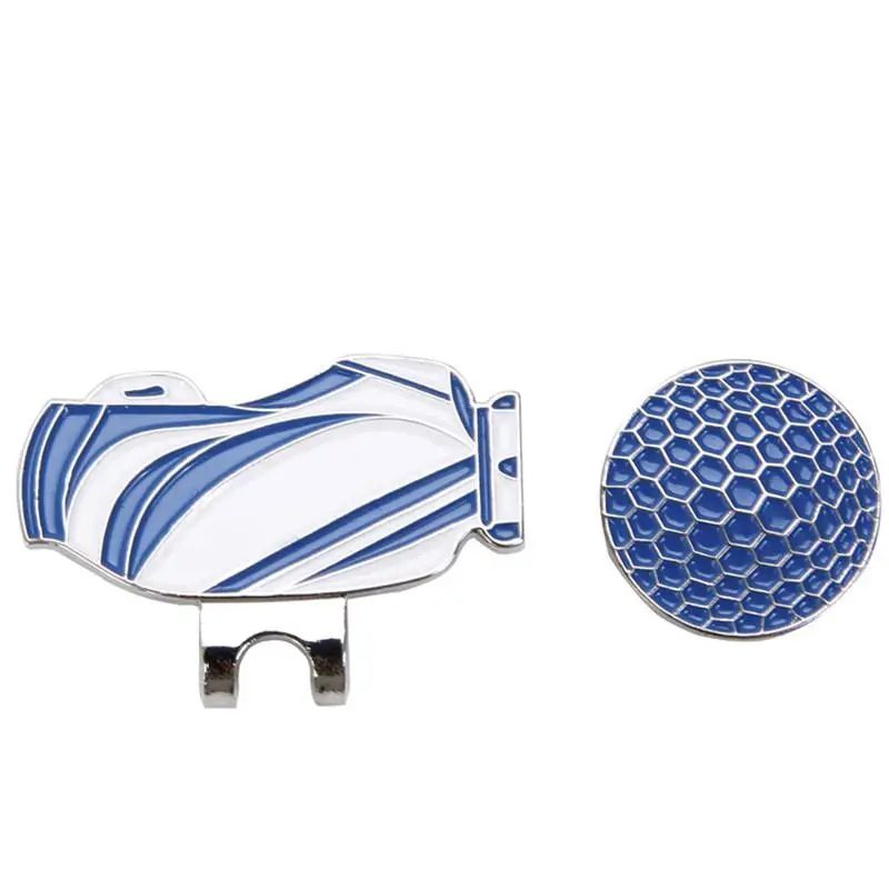 None Golf Ball Clip Delicate Craft Markers Unique Markings Golf Cap ...